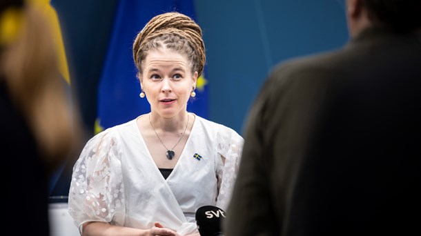 Pressträff med socialminister Lena Hallengren och Amanda Lind - Altinget