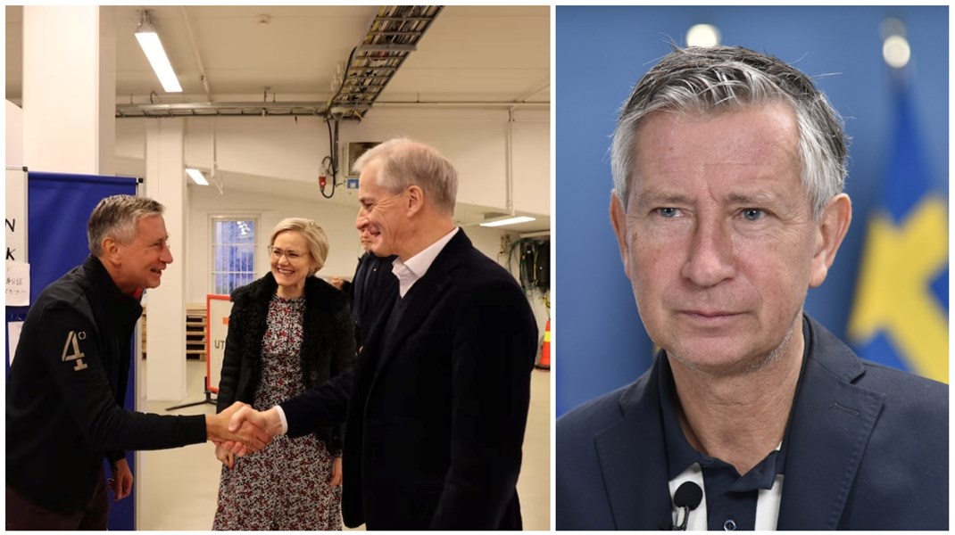 Norges statsminister hedrar Richard Bergström: ”Förtjänar ett stort ...