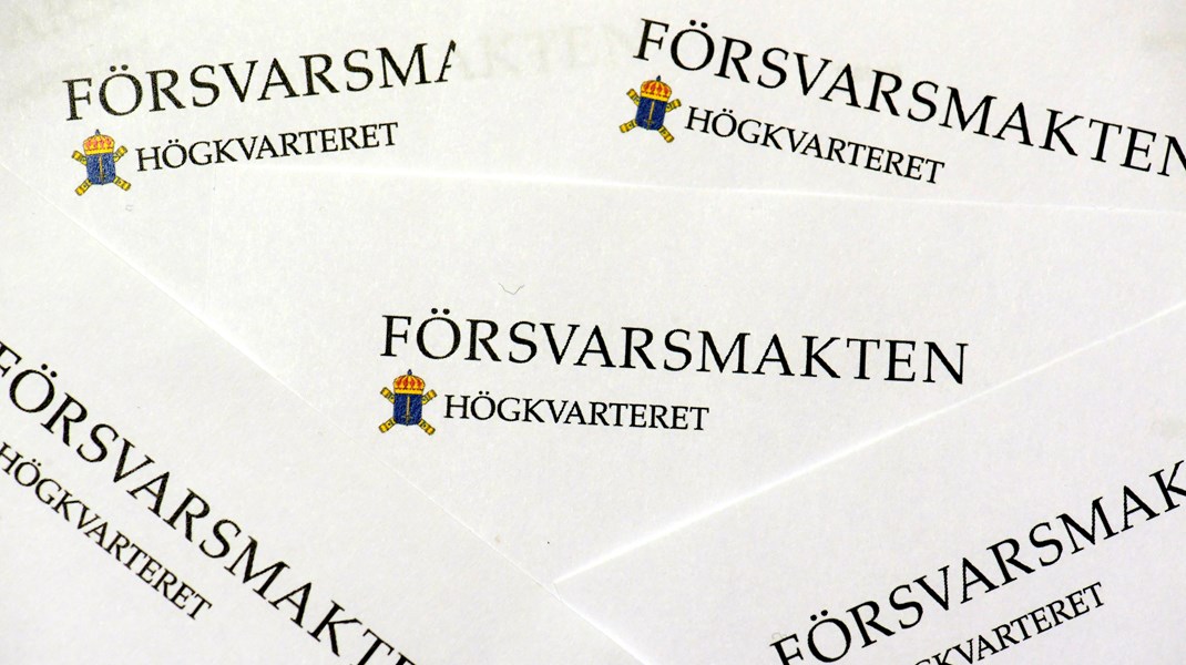Hultqvist och S måste sluta se Försvarsmakten som ett särintresse ...