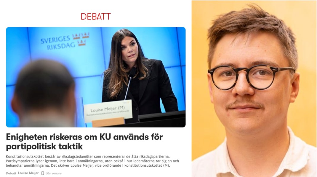 Nå ut direkt till makthavarna – skicka din debattartikel till Altinget ...